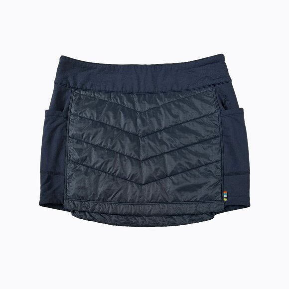 Smartwool | Skirts | Smartwool Skirt Med Pull On Navy Quilted Puffer ...